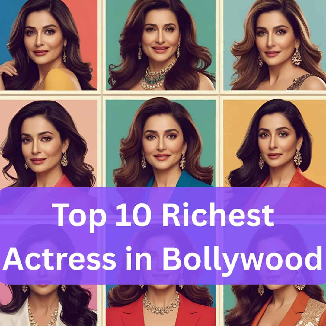 Top 10 Richest Actresses In India (2025) – Net Worth