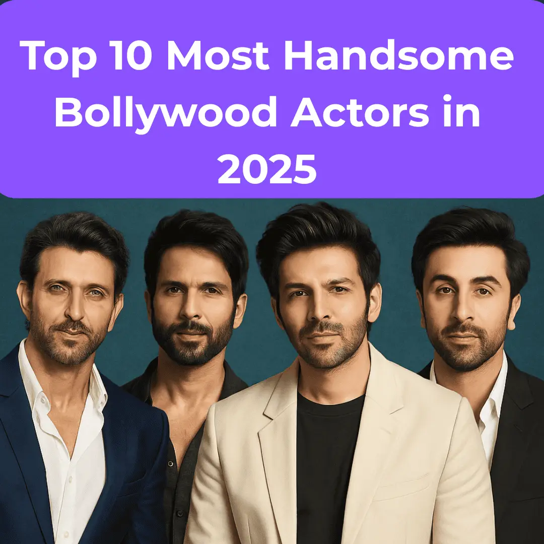 Top 10 Most Handsome Bollywood Actors In 2025 - Top Bollywood Wiki
