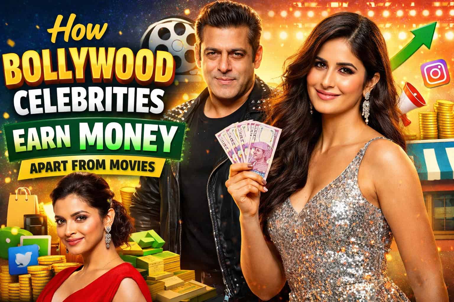 How Bollywood Celebrities Earn Money Apart From Movies. - Top Bollywood ...