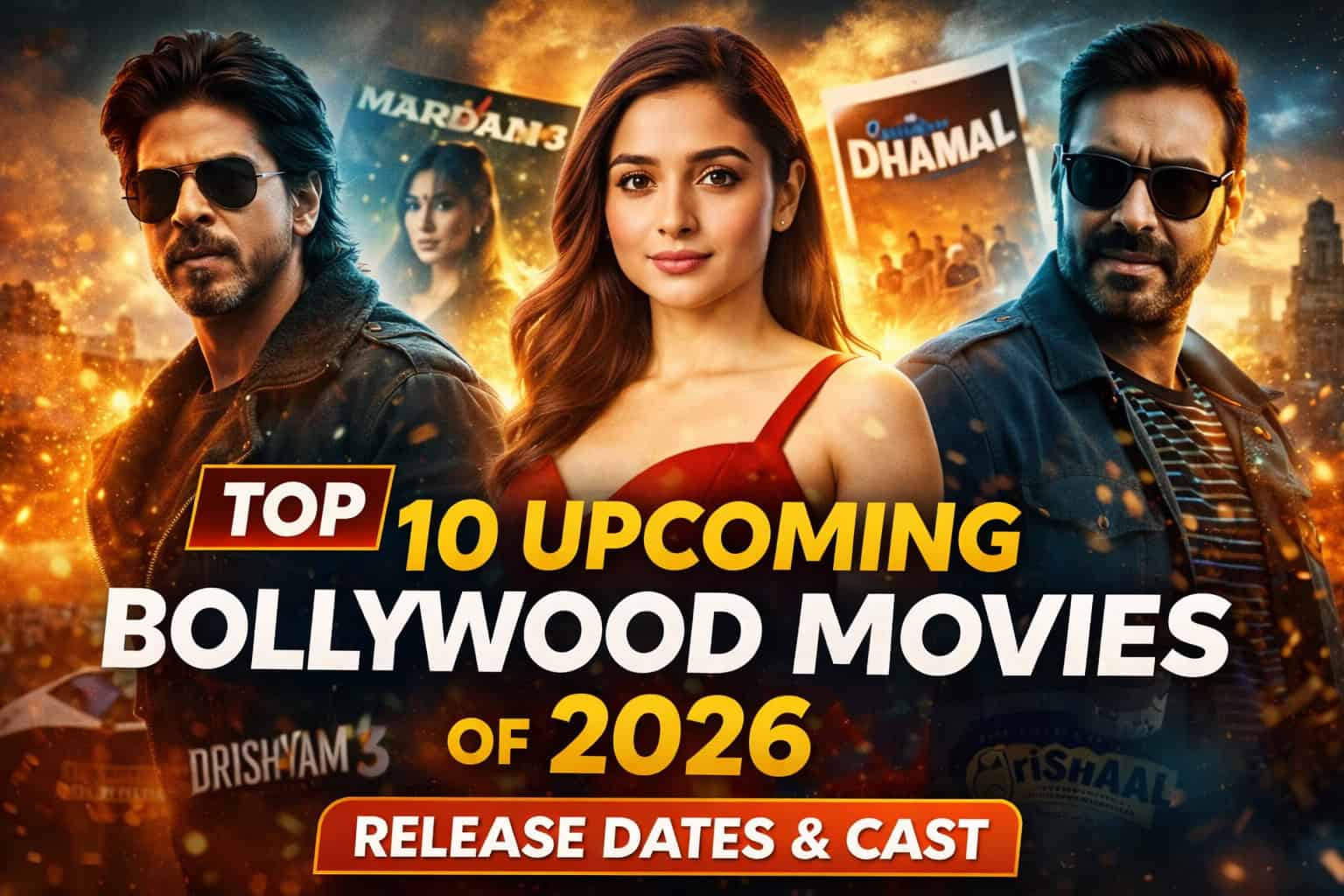 Top 10 Upcoming Bollywood Movies Of 2026 With Release Dates & Cast ...